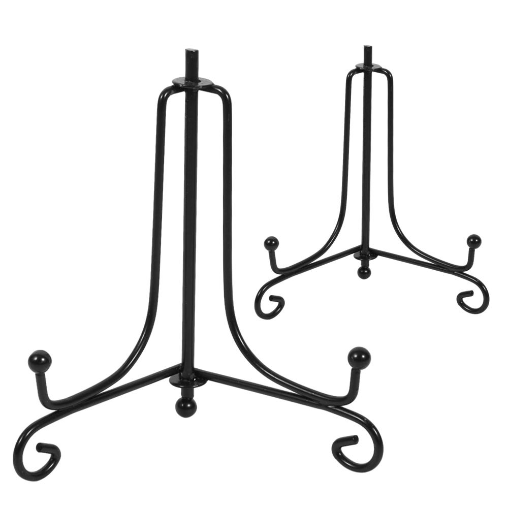 Decor Anti-slip Iron Foldable Classic Easel Photo Frame Display Stand 2 ...