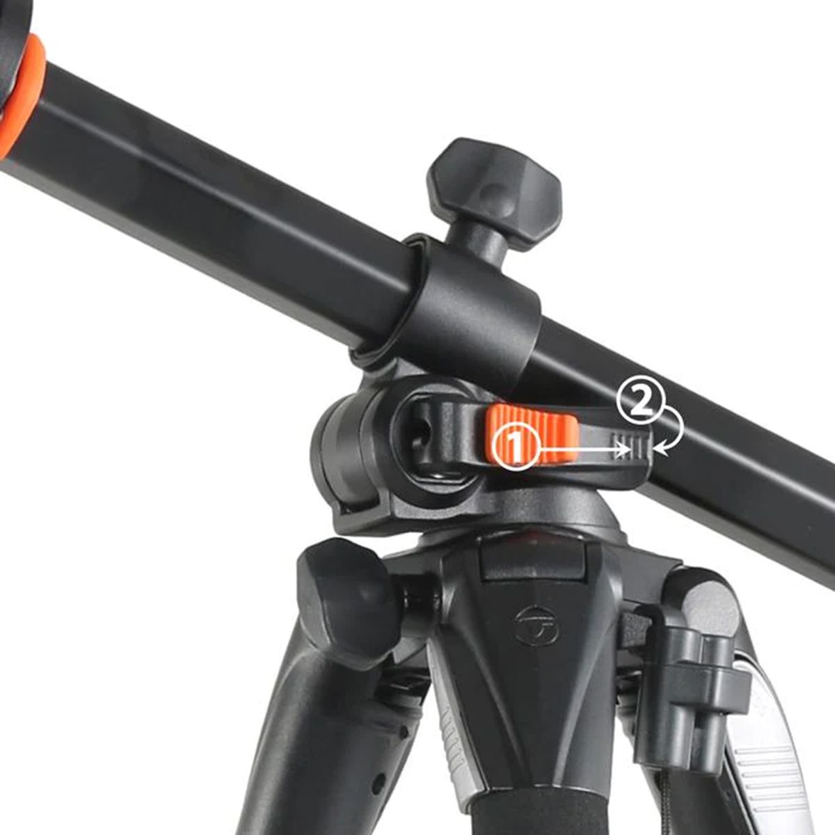 Vanguard Alta PRO 263AB 100 Aluminium Tripod, Overhead Cross Arm &Ball ...
