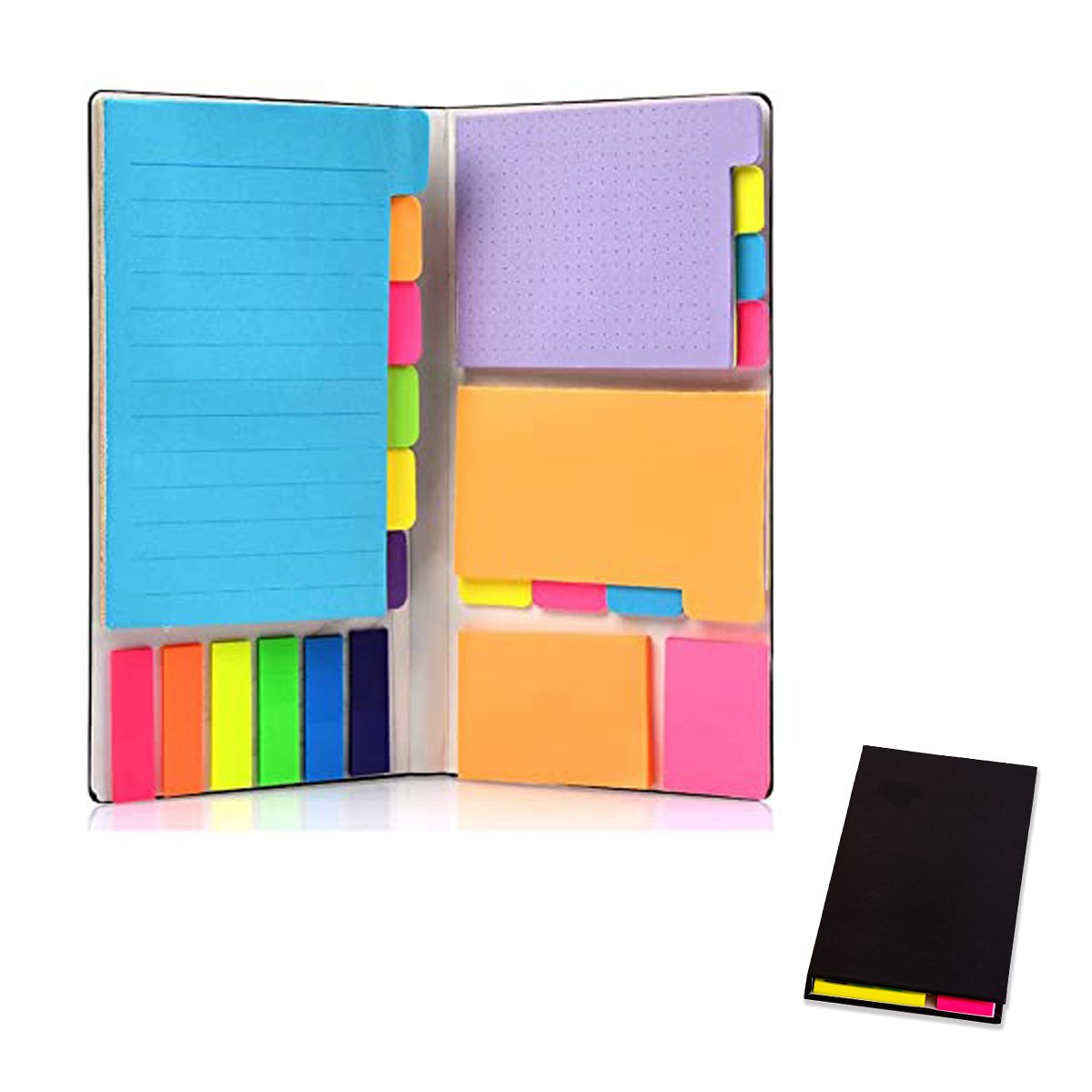 Sticky Notes Pastel Cube Sticky Notepad Set Colours Collection Notes ...