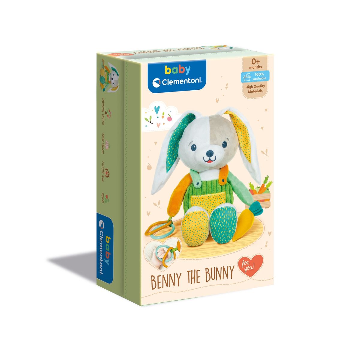 Clementoni - Benny The Bunny Plush Toy | Shop Today. Get it Tomorrow ...