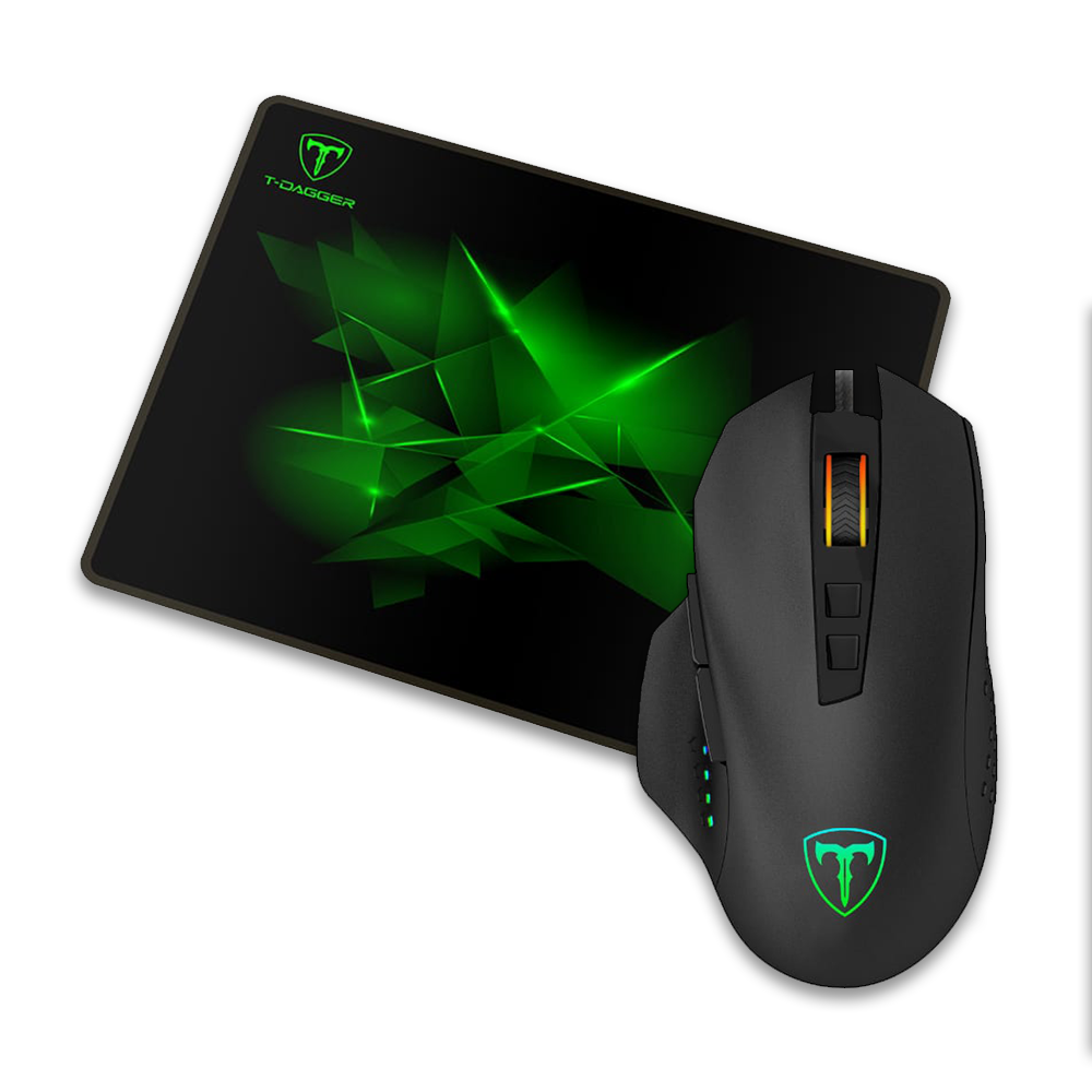 T-Dagger Combo - Captain Gaming Mouse & Medium Gaming Mouse Pad | Shop ...