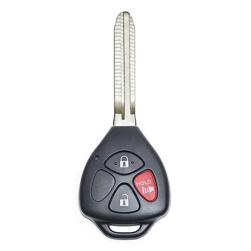 Compatible With Toyota Hilux /Fortuner/Quantum 3 Button Replacement Key ...