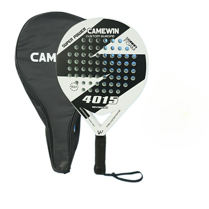 1 Set Tennis Racket Carbon Fiber Beach Racquet Set with Portable Bag ...