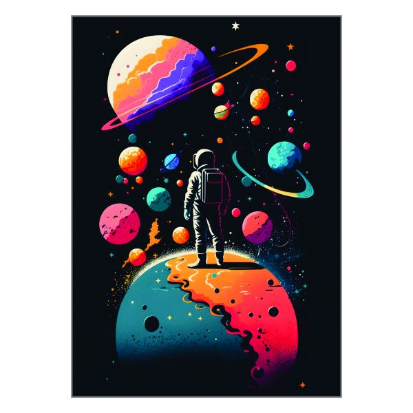 Colorful Space - A1 Poster | Shop Today. Get it Tomorrow! | takealot.com