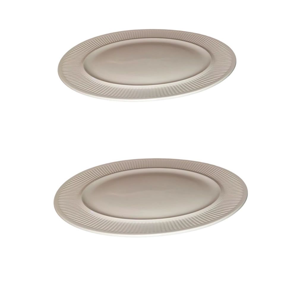 12Inch White Decorated Dinner Table Plate - Set of 2 - BW22-05 | Shop ...