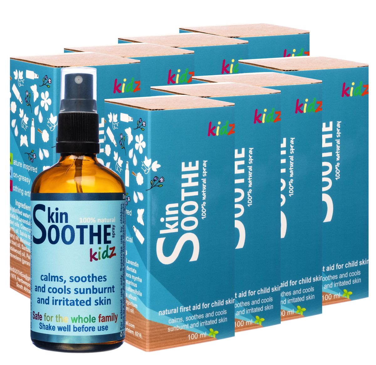 SkinSOOTHE Kidz (x8) - for Irritated or Exposed Children Skin - 8x100ml | Shop Today. Get it ...