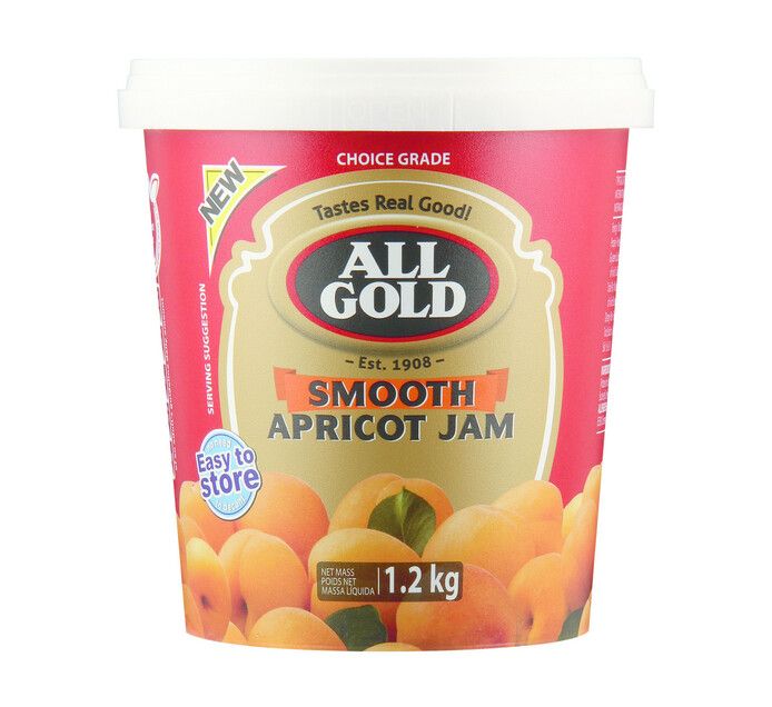 All Gold Jam Smooth Apricot (1 x 1.2kg) | Shop Today. Get it Tomorrow ...