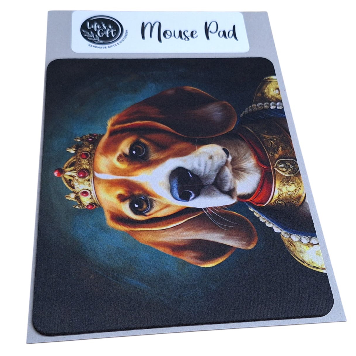 22 x 18 cm Rectangular Mouse Pad- Stunning Royalty Beagle | Shop Today ...