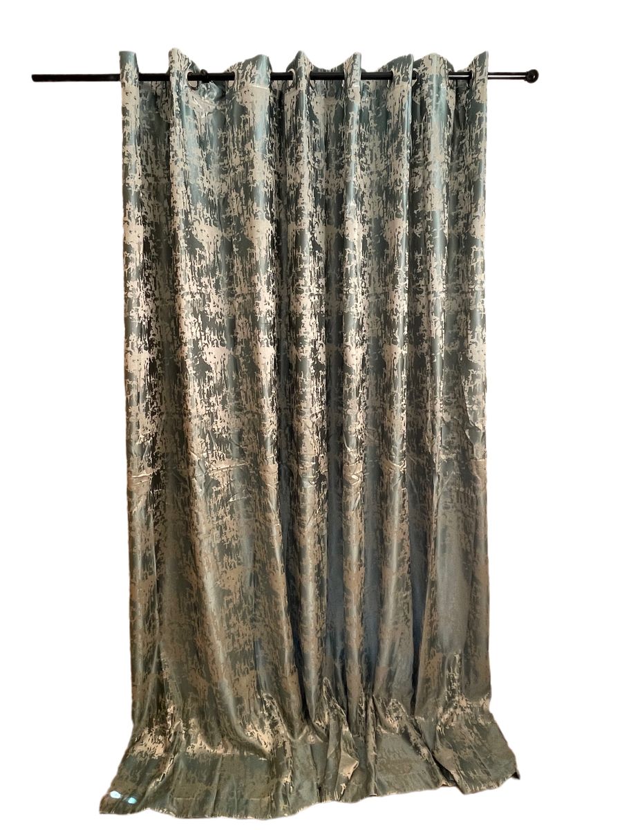 Abstract Living Room Eyelet Curtain 300cmWx250cmH | Shop Today. Get it ...