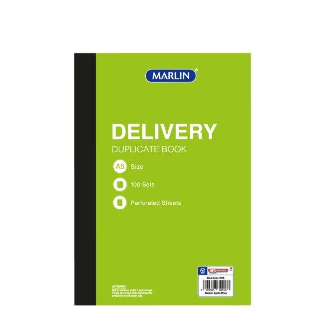 Marlin - A5 Delivery Duplicate Books (Pack Of 5) | Shop Today. Get it ... Marlin - A5 Delivery Duplicate Books (Pack Of 5) | Shop Today. Get it ...