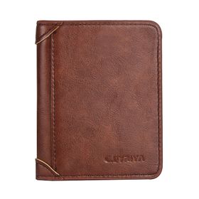 Wallet And Card holder Multifunctional Vertical Tri-Fold Wallet | Shop ...