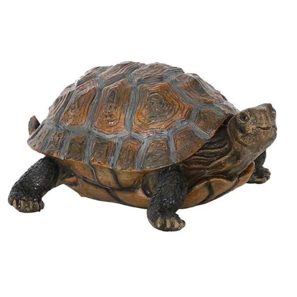 Garden Decor Statue for Aquarium, Garden & Fish Tank Resin Turtle (13cm ...