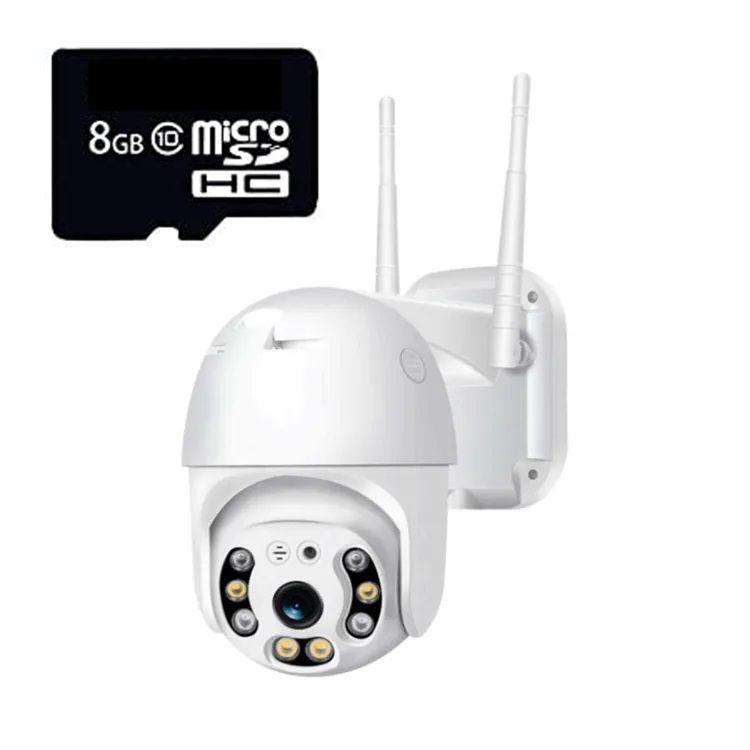Advanced Wireless Smart Camera with 8GB SD Card for Home Security ...
