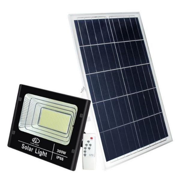 300W Thin Solar Light with Remote Control. | Shop Today. Get it ...