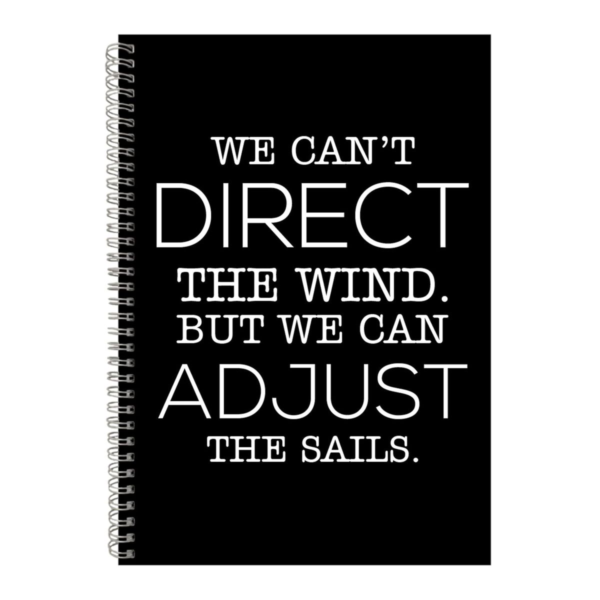 Adjust A4 Notebook Spiral Lined Motivational Saying Graphic Notepad ...