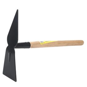 Garden Double Hoe With Wooden Handle For Loosen Soil | Shop Today. Get ...