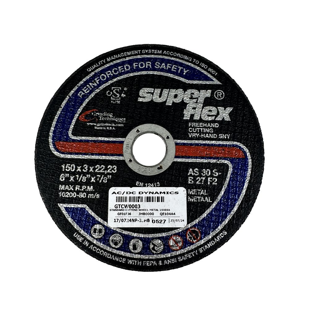 Super Flex - Standard Metal Cutting Wheel (150mm) | Shop Today. Get it ...
