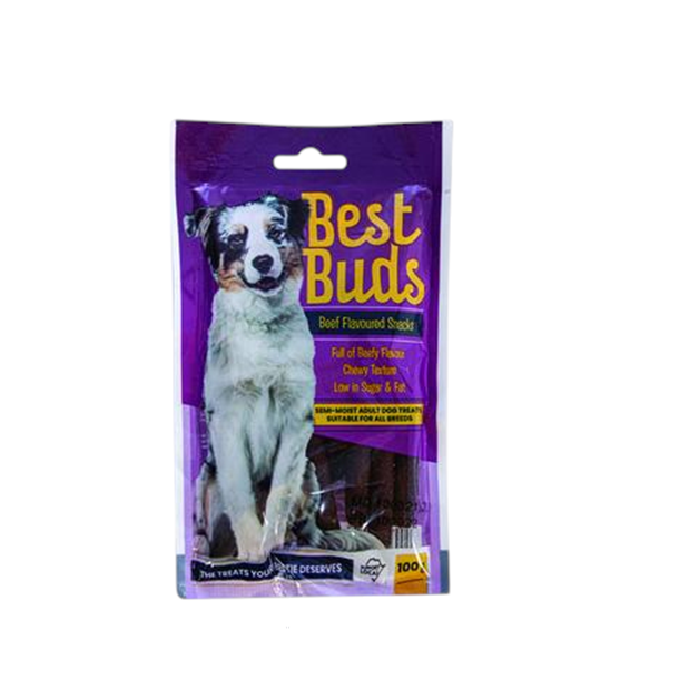 Best Buds - Beef Flavoured Snacks Dog Treats 100g x 2 | Shop Today. Get ...