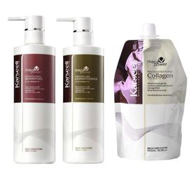 Karseell Maca Essence Repair Collagen Shampoo, Conditioner & Pouch Mask ...