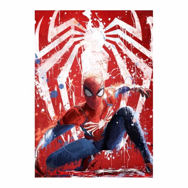 Spider-Man Red Web - A1 Poster | Shop Today. Get it Tomorrow ...