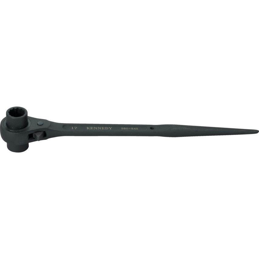 Bi-Hexagon Ratchet Podger Wrench Chrome Vanadium Steel 19mm x 24mm ...