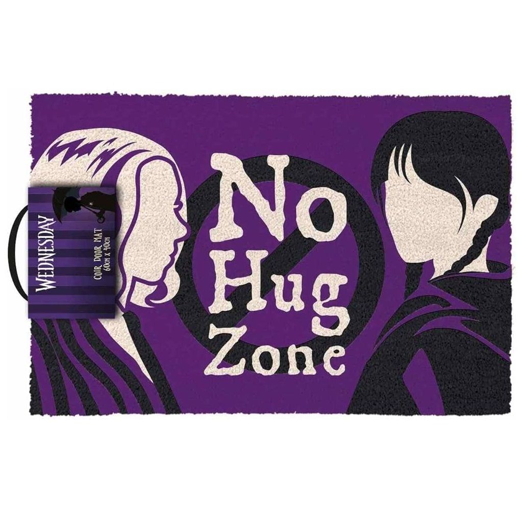 Wednesday (No Hug Zone) 60 X 40CM Coir Doormat | Shop Today. Get it ...