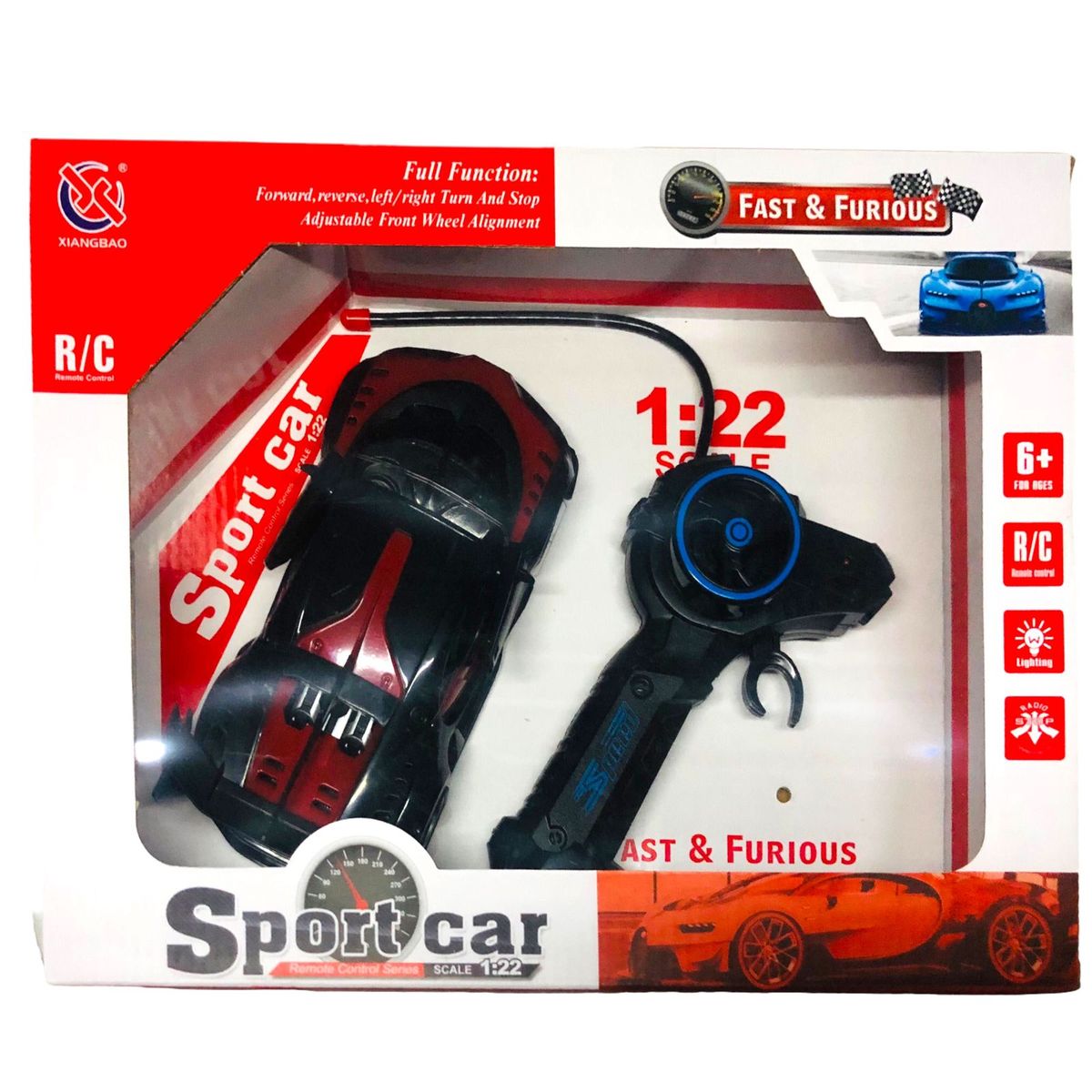Remote Control Series Sport Car - Red and Black | Buy Online in South ...