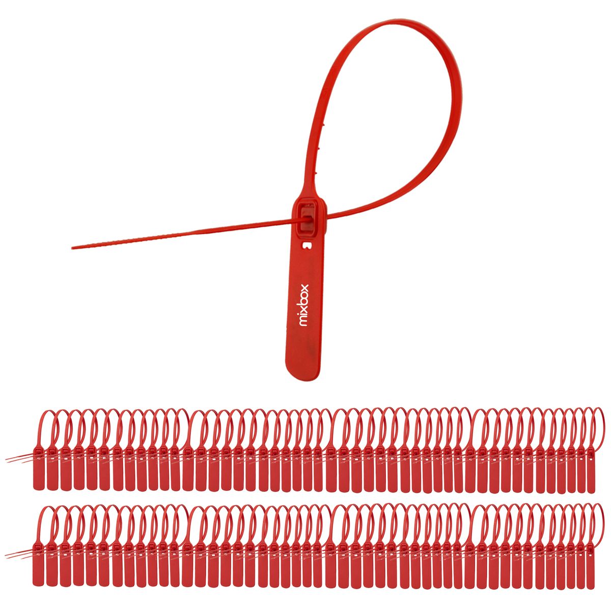 Mix Box Plastic Security Seals 100pcs One time Security Ties | Shop ...