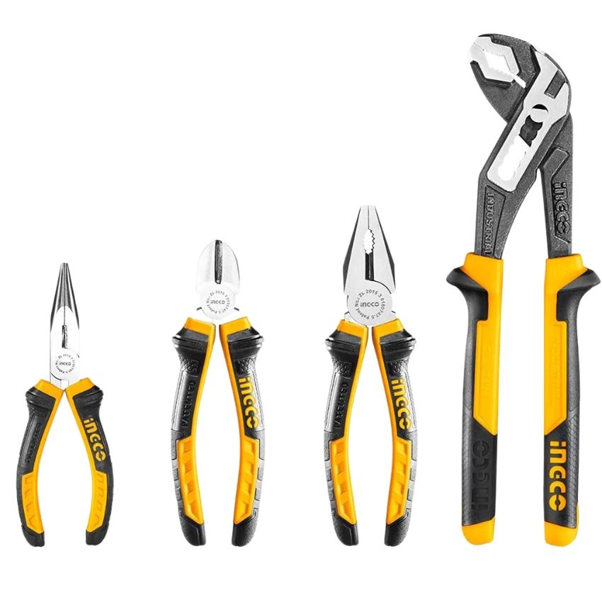 Ingco - High Leverage - 4 Pieces Pliers Set | Shop Today. Get it ...