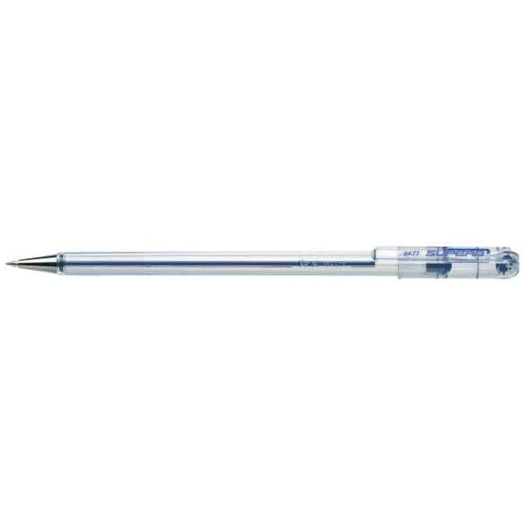 Pentel Superb Ballpoint Pen Fine Point Blue x6 | Shop Today. Get it ...
