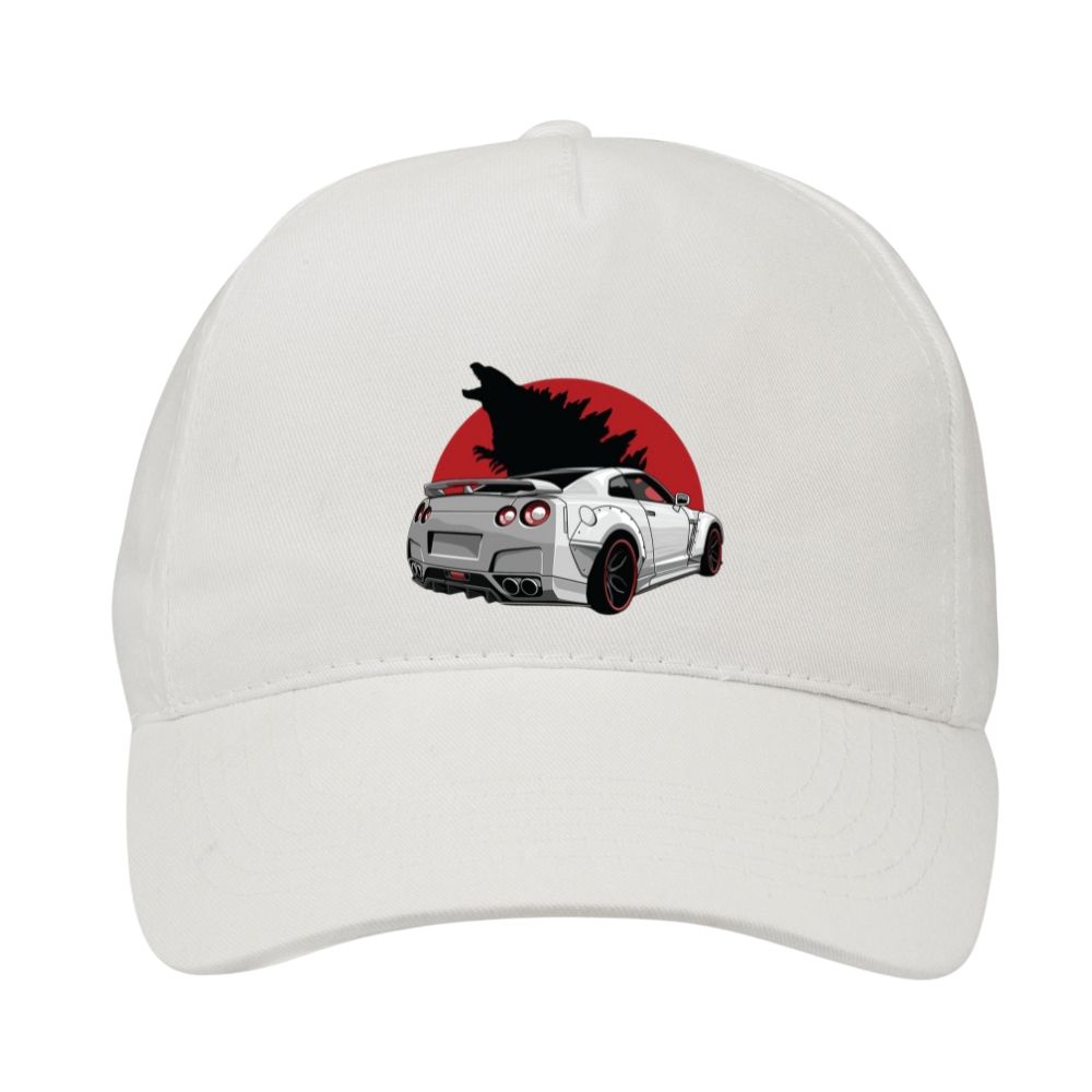 Nissan GTR Godzilla White 5 Panel Cap | Shop Today. Get it Tomorrow ...