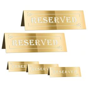 Reserved Table Signs - Pack of 5 | Shop Today. Get it Tomorrow ...