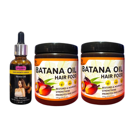 Top Class - Batana Oil Hair Food x 2 With Biotin Oil Combo | Shop Today ...