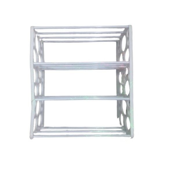 4-Tier Buildable Shoe Rack Organizer - White | Shop Today. Get it ...