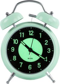 Metal Battery-Powered Digital Alarm Clock With Night Light | Shop Today ...