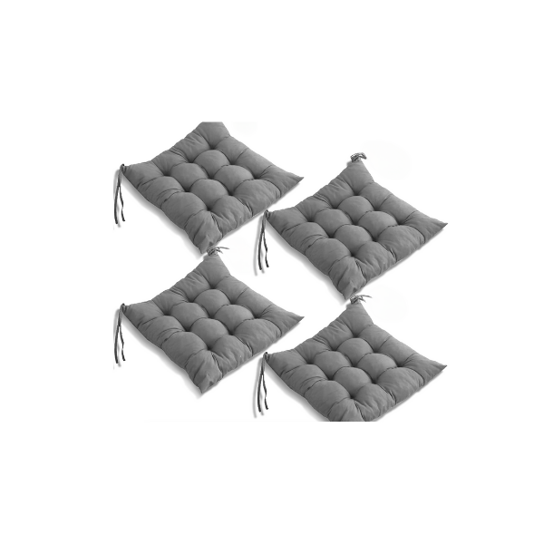 Home - Premium Square Outdoor Chair Seat Patio Cushion-50x50x7CM - Grey ...