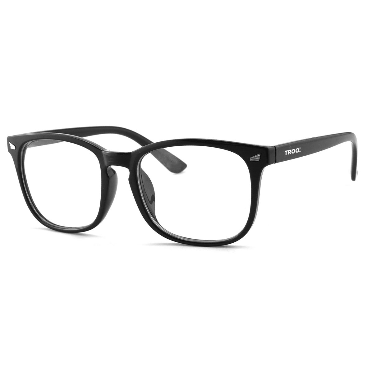 TROO Blue Light Blocking Wayfarer Glasses (Computer/Gaming/TV/Phone ...