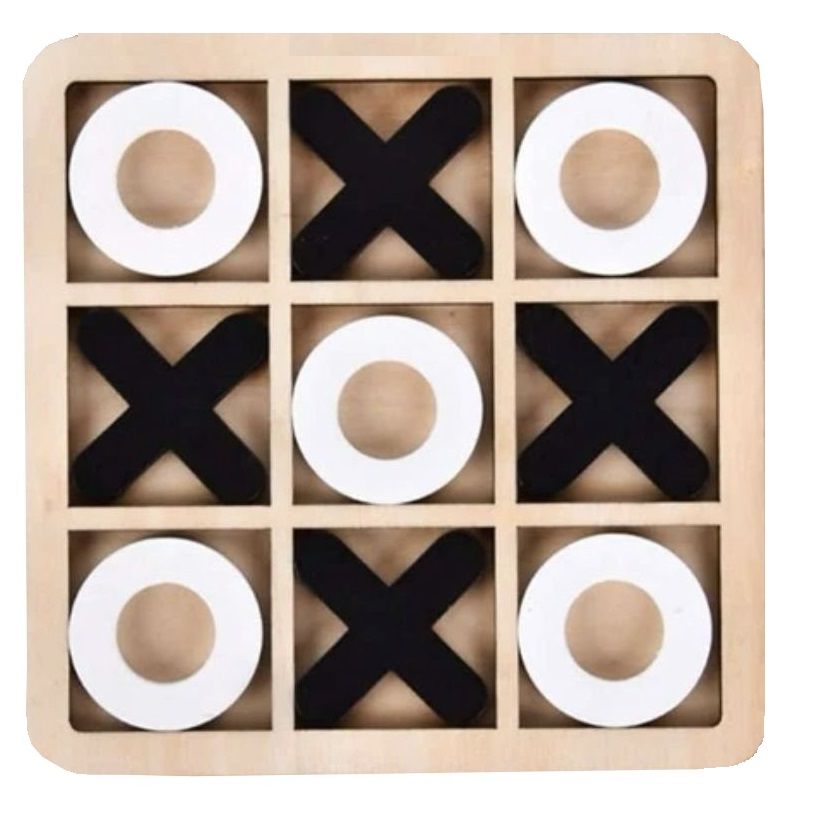 FI- Large Wooden Tic Tac Toe Game | Shop Today. Get it Tomorrow ...