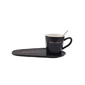 Designer Mug with Long Saucer Set | Shop Today. Get it Tomorrow ...