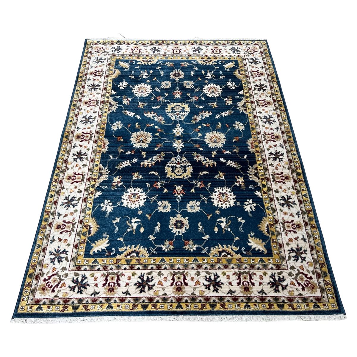 Persian Chobi Design Navy and Ivory Rug - 225 x 160 cm | Shop Today ...
