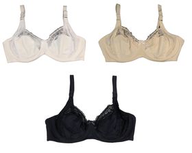 Women Underwire Un Padded Plus Size Lifting Bra for Fuller Breast ...