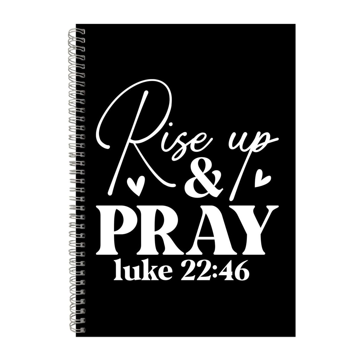 Rise Up Pray A4 Notebook Spiral Lined Notepad Christian Idea 318 | Shop ...