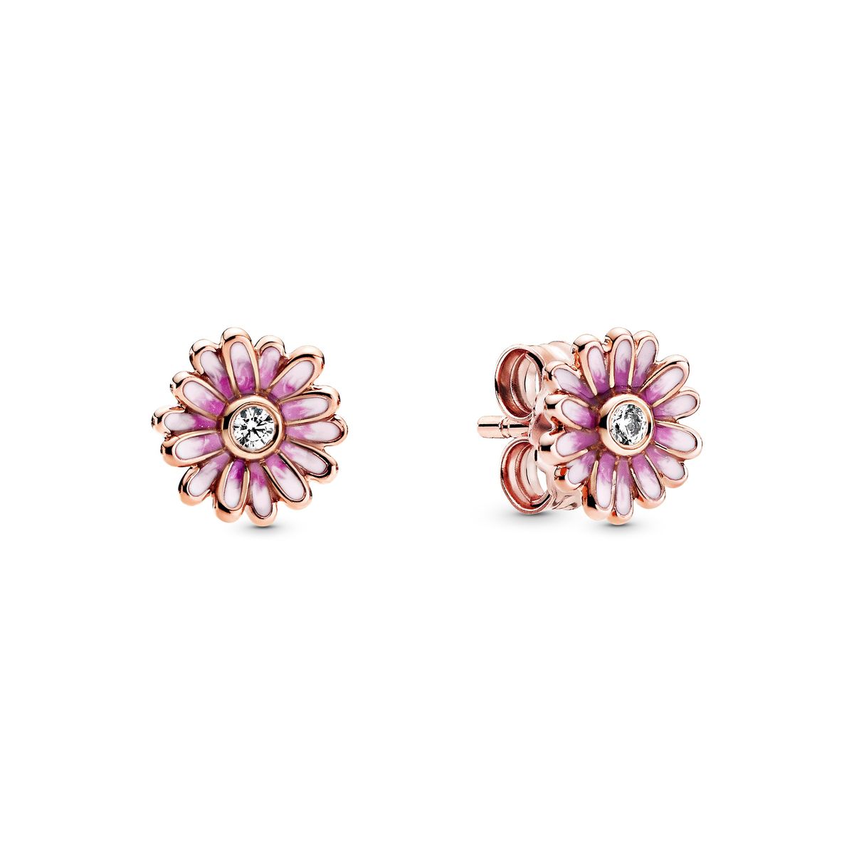 Pandora Pink Daisy Flower Stud Earrings | Shop Today. Get it Tomorrow ...