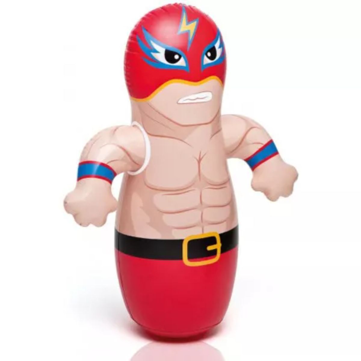 Intex 3-D Bop Bag Wrestler Kick - Inflatable Punching Toy for Kids ...