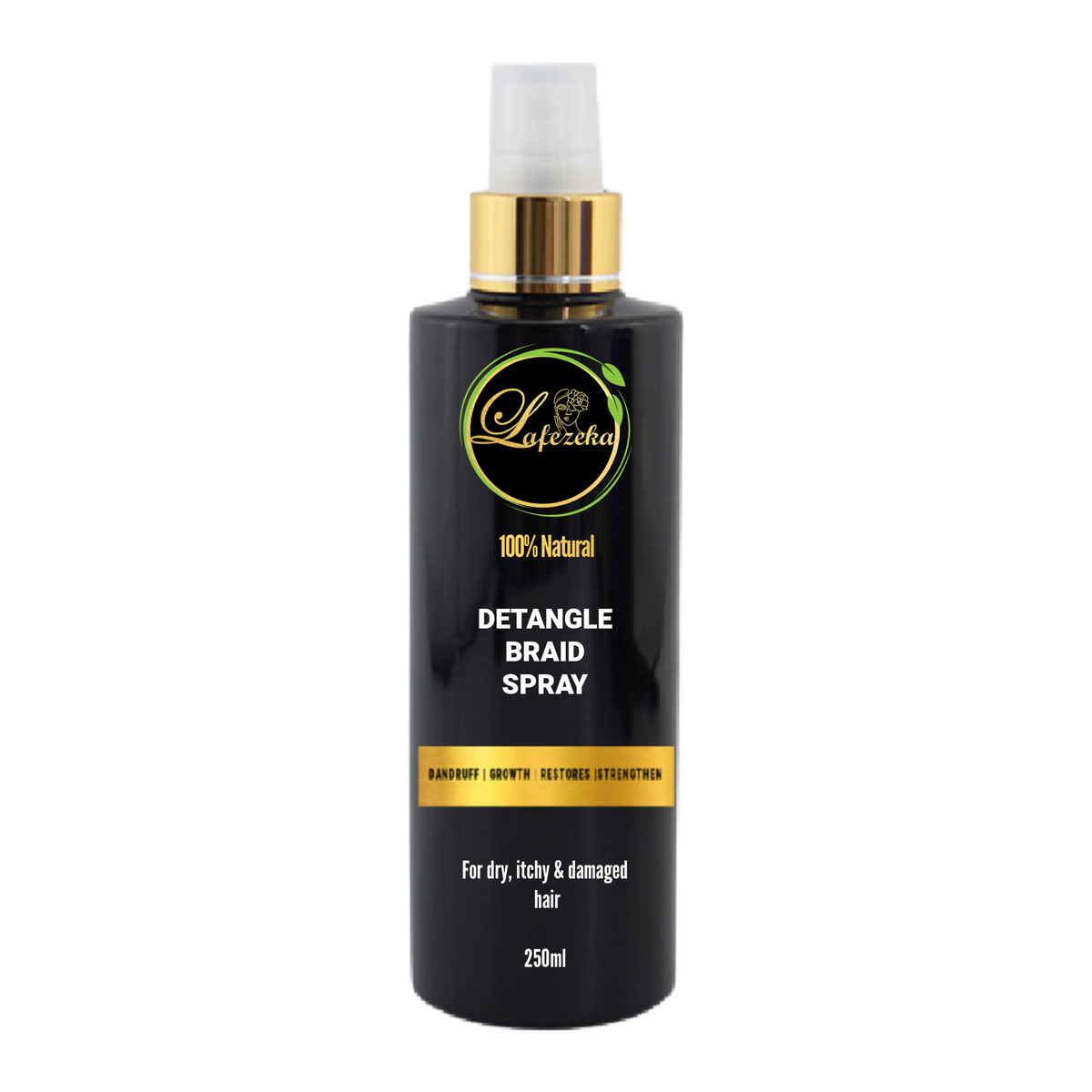 Moisturizing Detangling Spray for Dry, Damaged Braids Afro & Curly hair ...