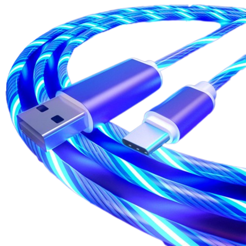 LED Flow Luminous Charging Cable | Shop Today. Get it Tomorrow ...