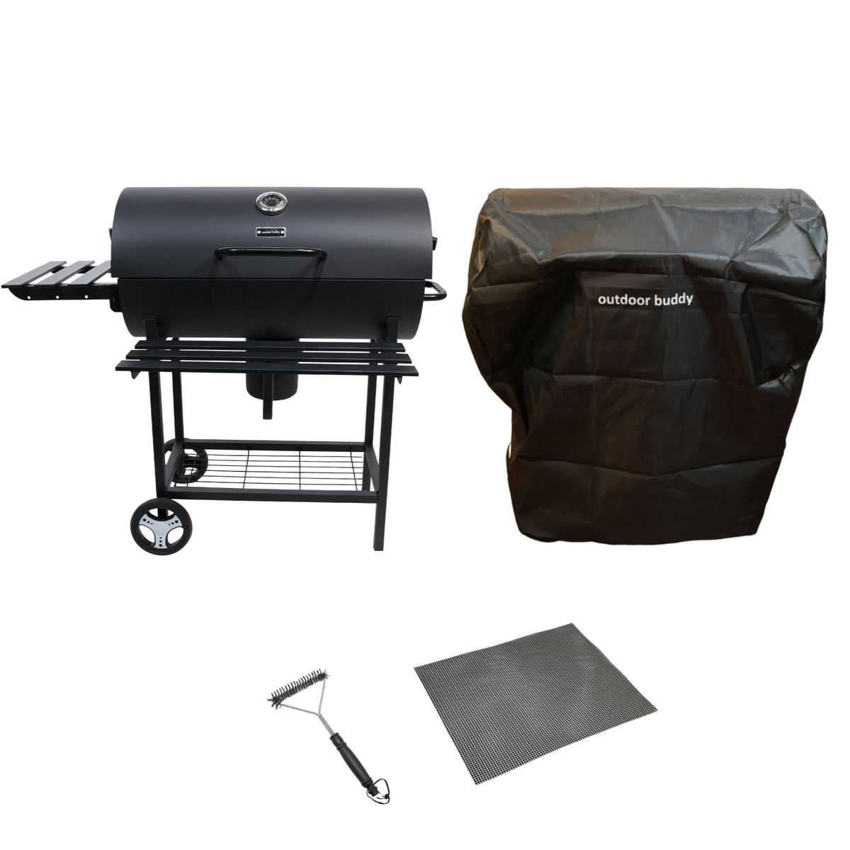 Outdoor Buddy - Firedome Barrel Braai Combo Set | Shop Today. Get it ...