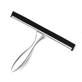 Stainless Steel Shower Wiper - Window Cleaner - With Suction Cup | Shop ...