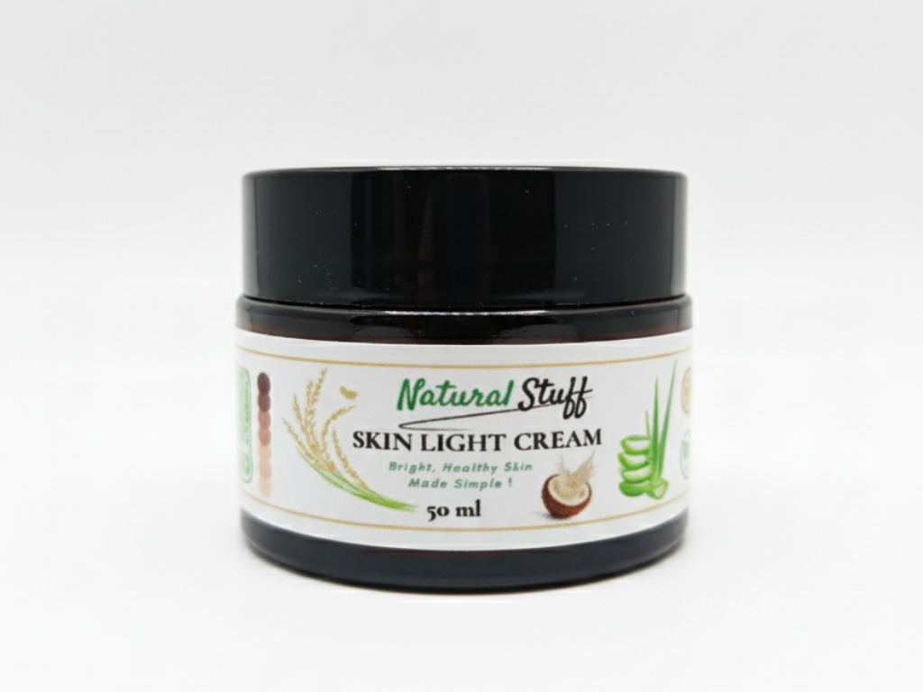 Natural Stuff Skin Light Cream 50ml for Bright, Smooth & Healthy Skin ...
