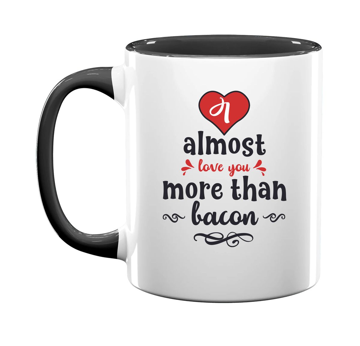 Ceramic Coffee Mug - I Almost Love You More Than Bacon | Shop Today ...